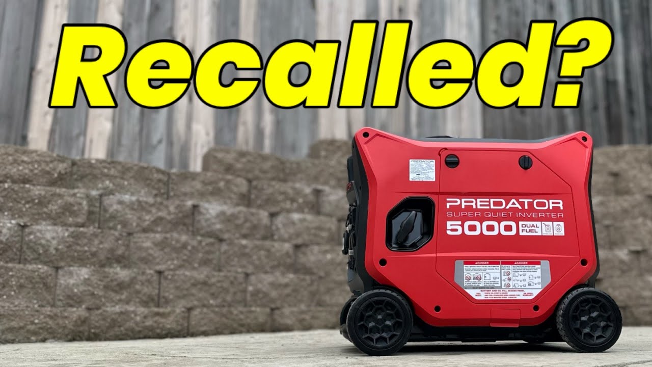 PREDATOR 5000 GENERATOR PROBLEMS - YouTube