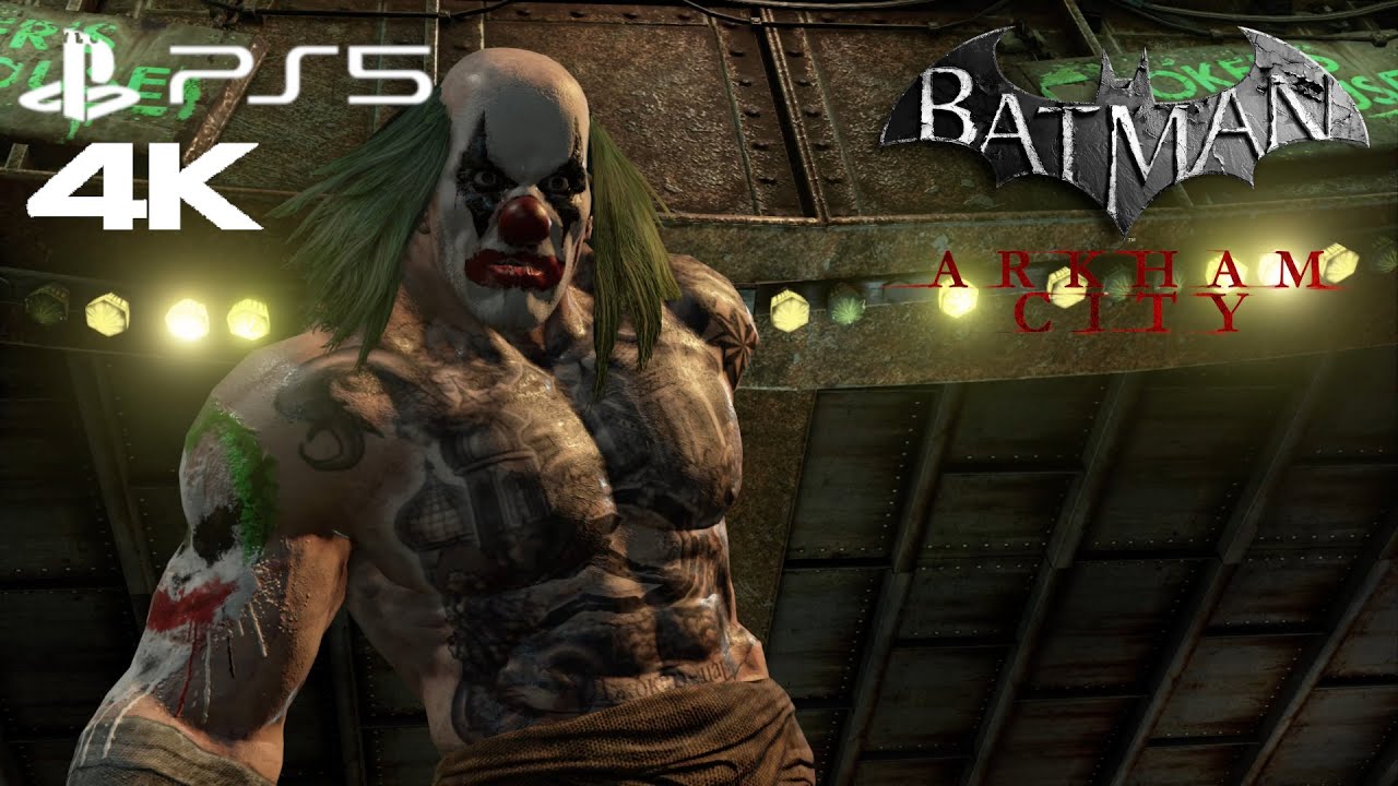 Batman: Arkham City - Mr Hammer Boss Fight 4K PS5 - YouTube