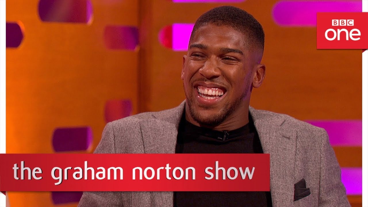 Tom Hanks gives Anthony Joshua a boxing name - The Graham Norton Show ...