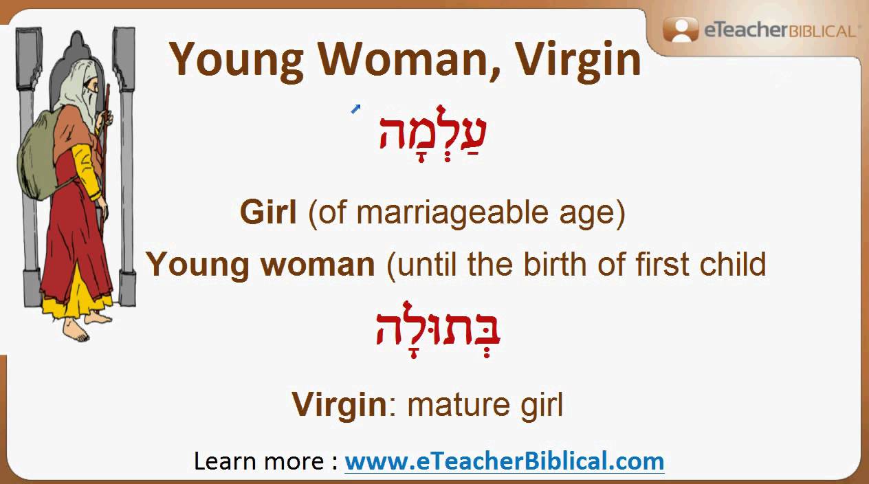 What is a Betulah-Maiden? | Biblical Hebrew Q&A with eTeacherBiblical ...