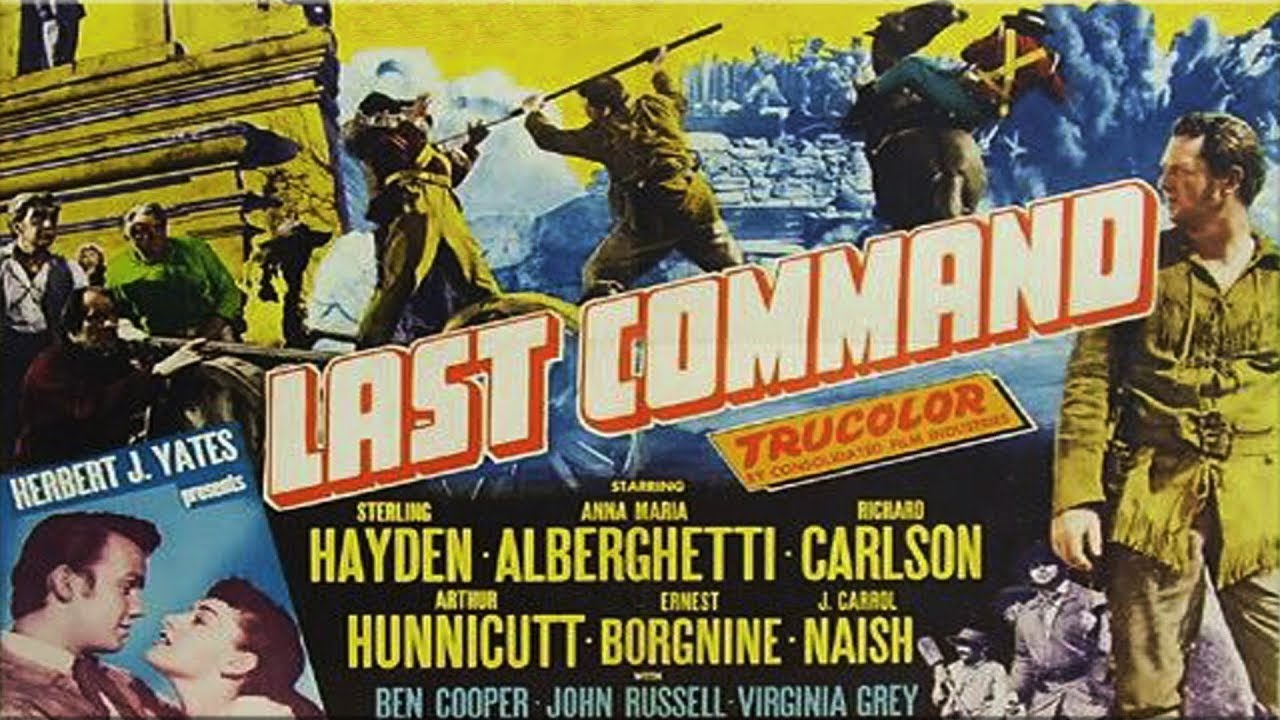 The Last Command (1955) HD Sterling Hayden - YouTube