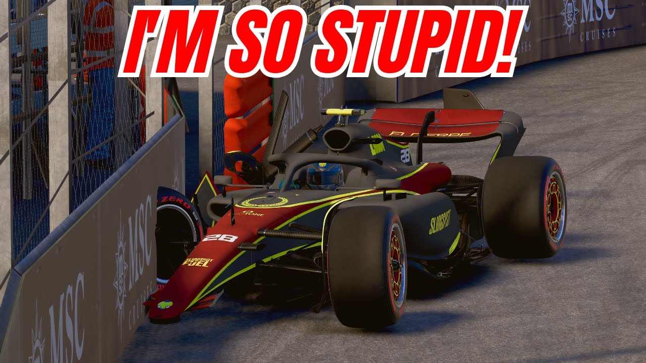 DISASTER at Monaco! Massive CRASH!! - YouTube