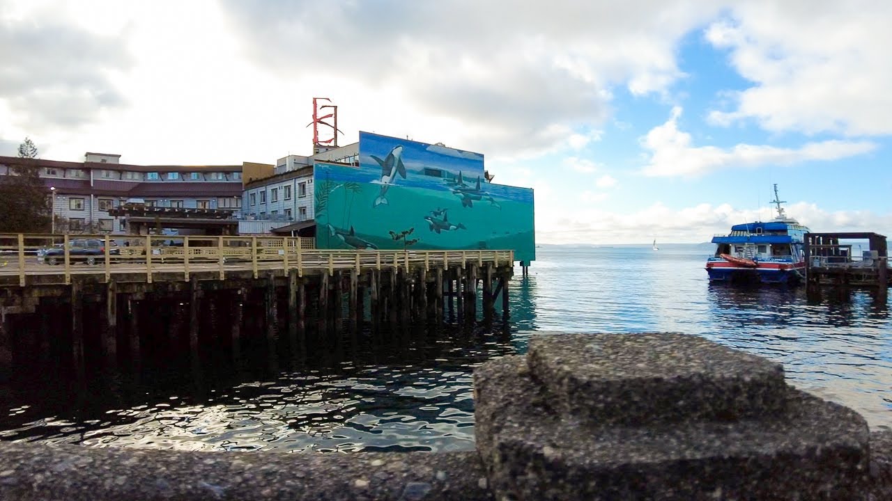 Where To Stay Near Seattle Waterfront | Edgewater Inn Lobby Tour ...