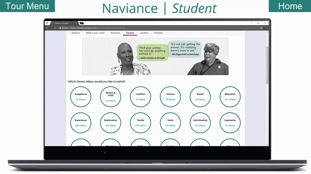Naviance Student Tour and Overview - YouTube