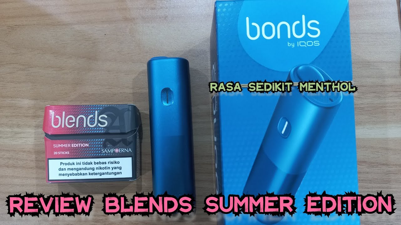 REVIEW BLENDS BONDS BY IQOS RASA SUMMER EDITION - YouTube