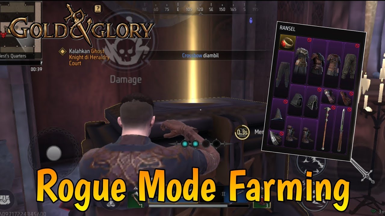 Rogue Mode Farming | Gold And Glory Indonesia 🇮🇩 - YouTube