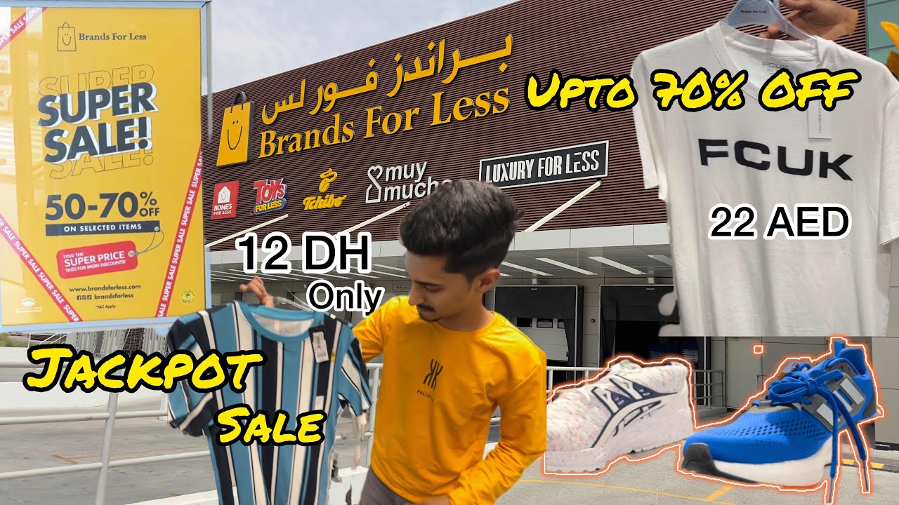 Branded shopping in Dubai brands for less biggest outlet 75% percent ...