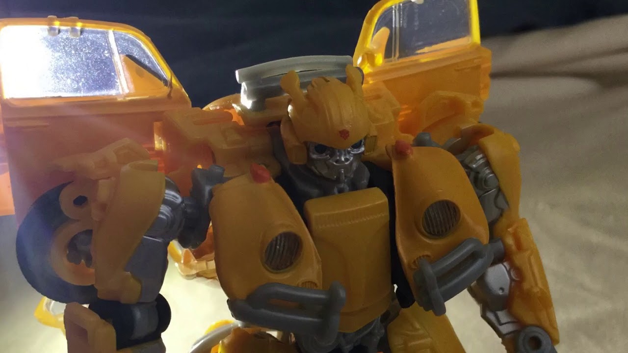 Stop motion Transformers Bumblebee trailer (German) - YouTube