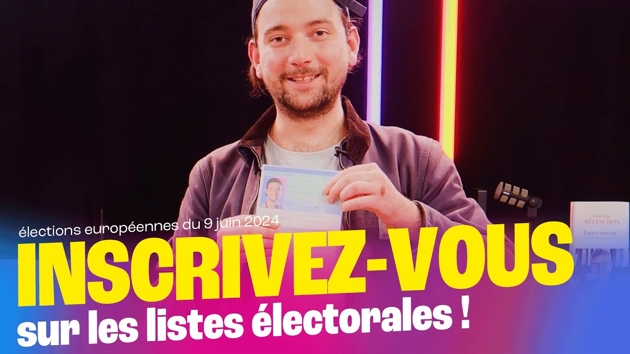 🔴 Tuto : comment s'inscrire sur les listes électorales ! - YouTube