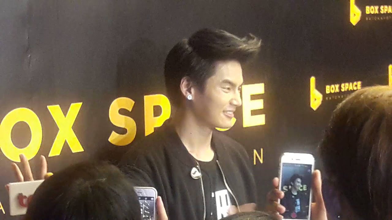 ฮั่น สัมเสร็จ สื่อ ถ่ายรูป # Box Space 12 ก.พ 59 - YouTube