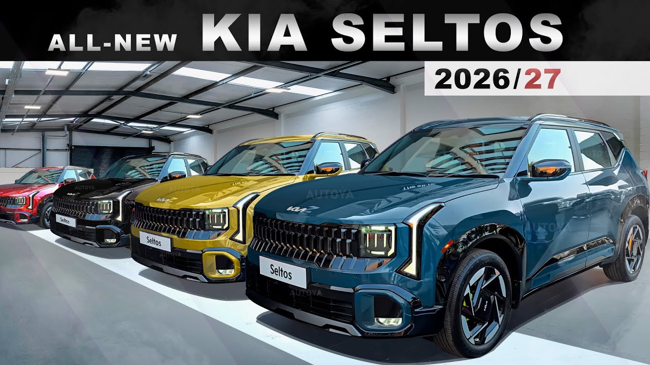 New 2026 Kia Seltos - All Colors and Dimensions vs Old Seltos - YouTube