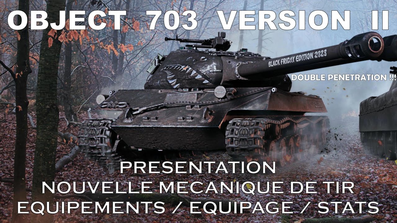 [WoT Console] OBJ 703 II - Est-il bon ? Comment fonctionne t-il ? - YouTube