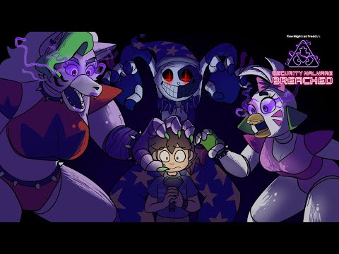 Gregory Saves Roxy Chica Sun & Moon | Security Malware Breach (FNAF Animation)