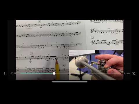 Shadow Cove March Trumpet 2 - YouTube