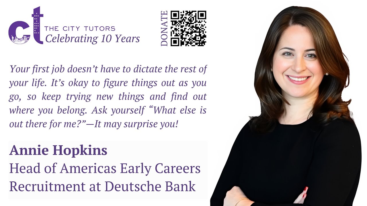 From College to Careers: A Conversation with Annie Hopkins on Taking ...