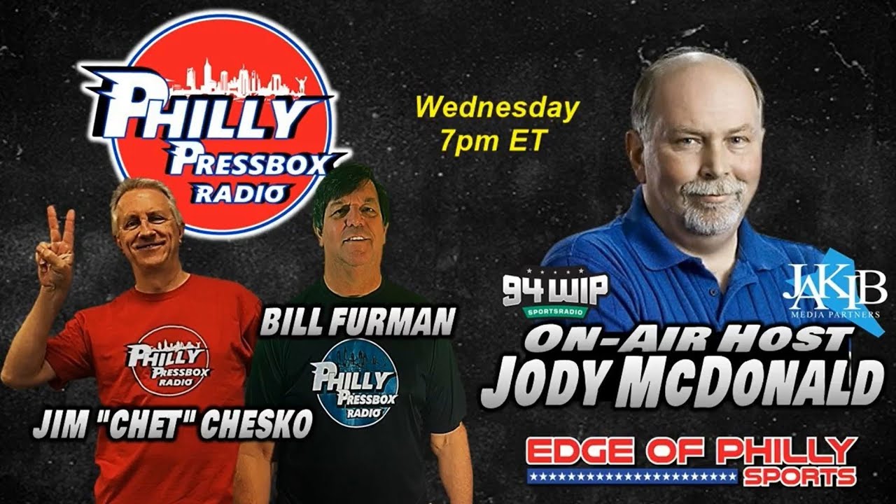 PPR #410: WIP's Jody McDonald Talks Eagles, Phillies, Flyers - YouTube