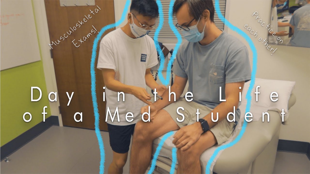 Learning Physical Exams in Med School! | Day in the Life of a Medical ...