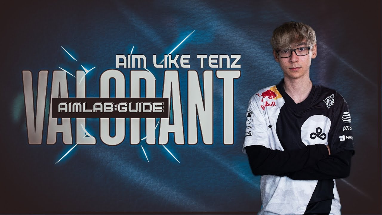 Improve your aim in Valorant. [ Tenz Technique ] [Aim-labs Gridshot ...