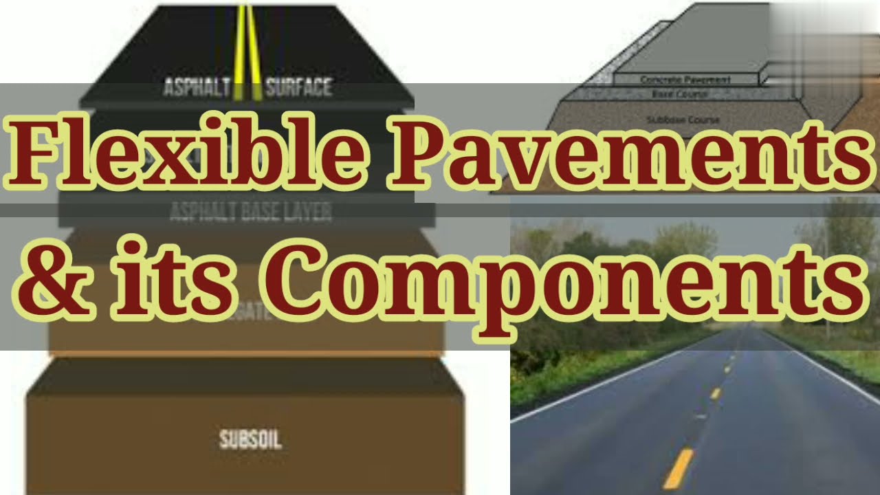 Flexible Pavement || Components of Flexible Pavement || Pavements ...