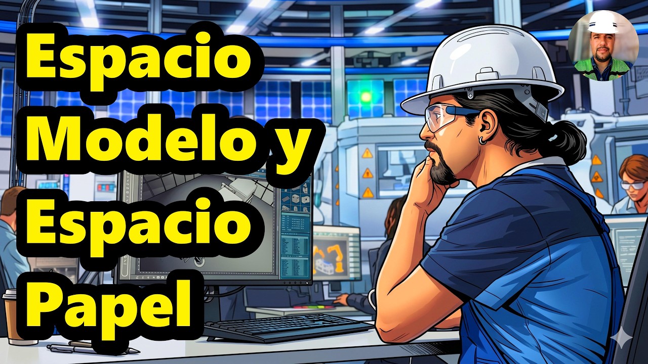 Qué es ESPACIO MODELO y ESPACIO PAPEL en AutoCAD ? ¿ porqué es IMPORTANTE conocer los espacios ...