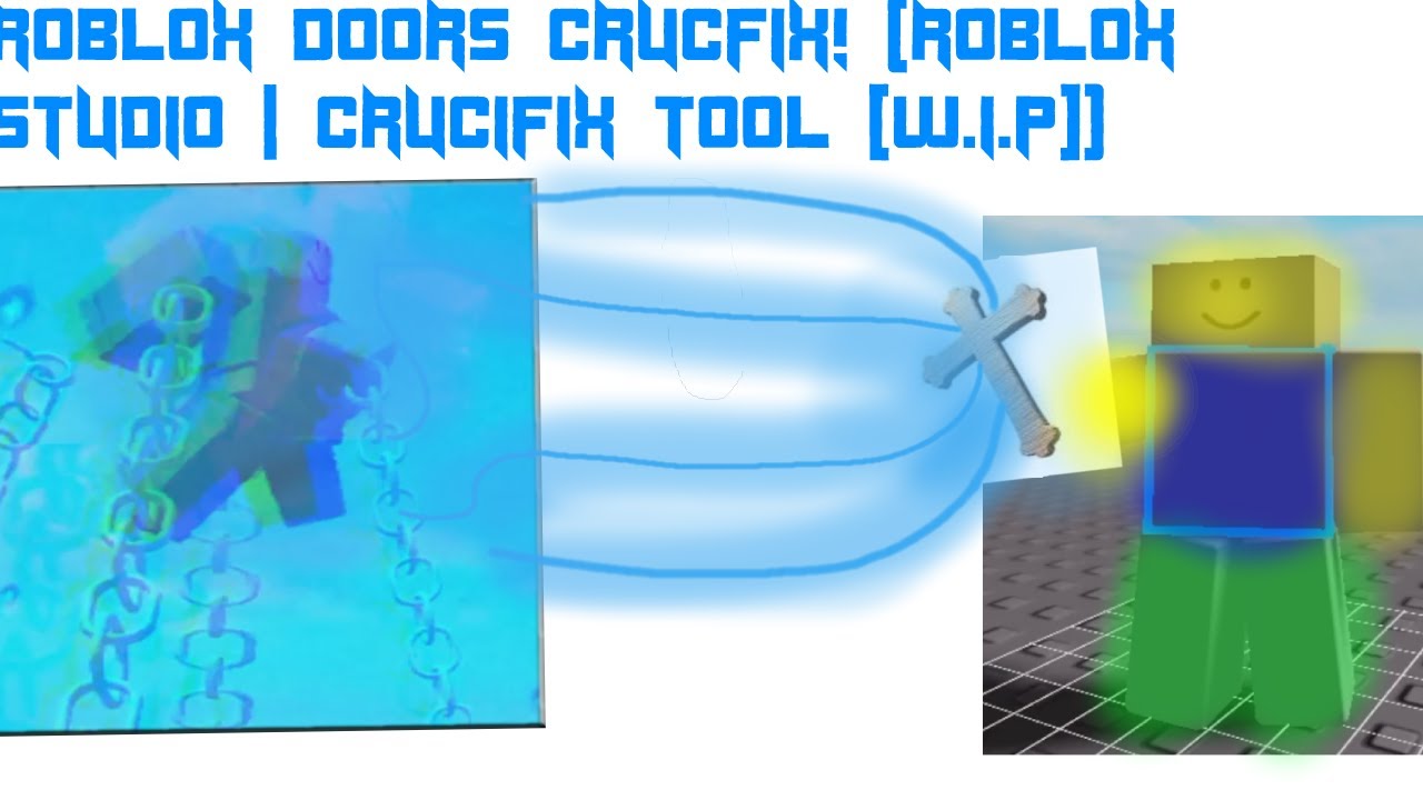 ROBLOX DOORS CRUCFIX! (Roblox Studio | Crucifix Tool [W.I.P]) #shorts # ...
