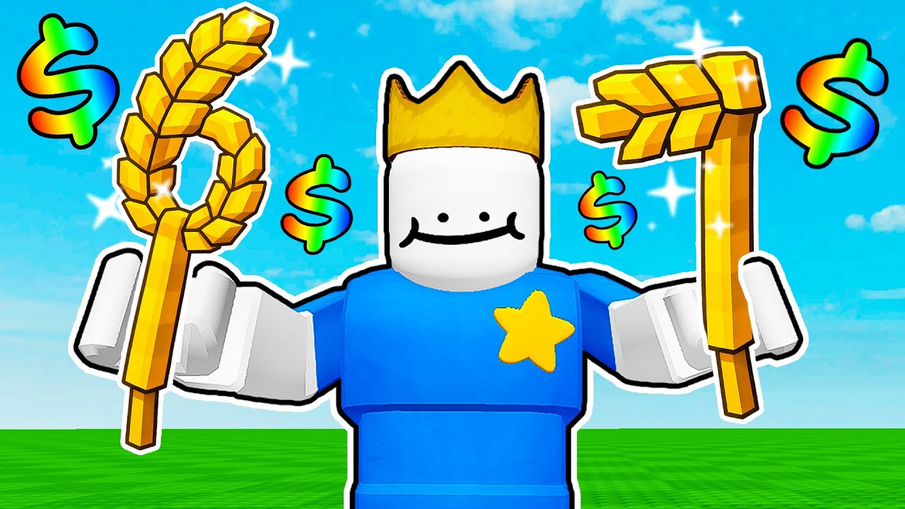 selling WHEAT to make BILLIONS in Roblox wheat tycoon... - YouTube