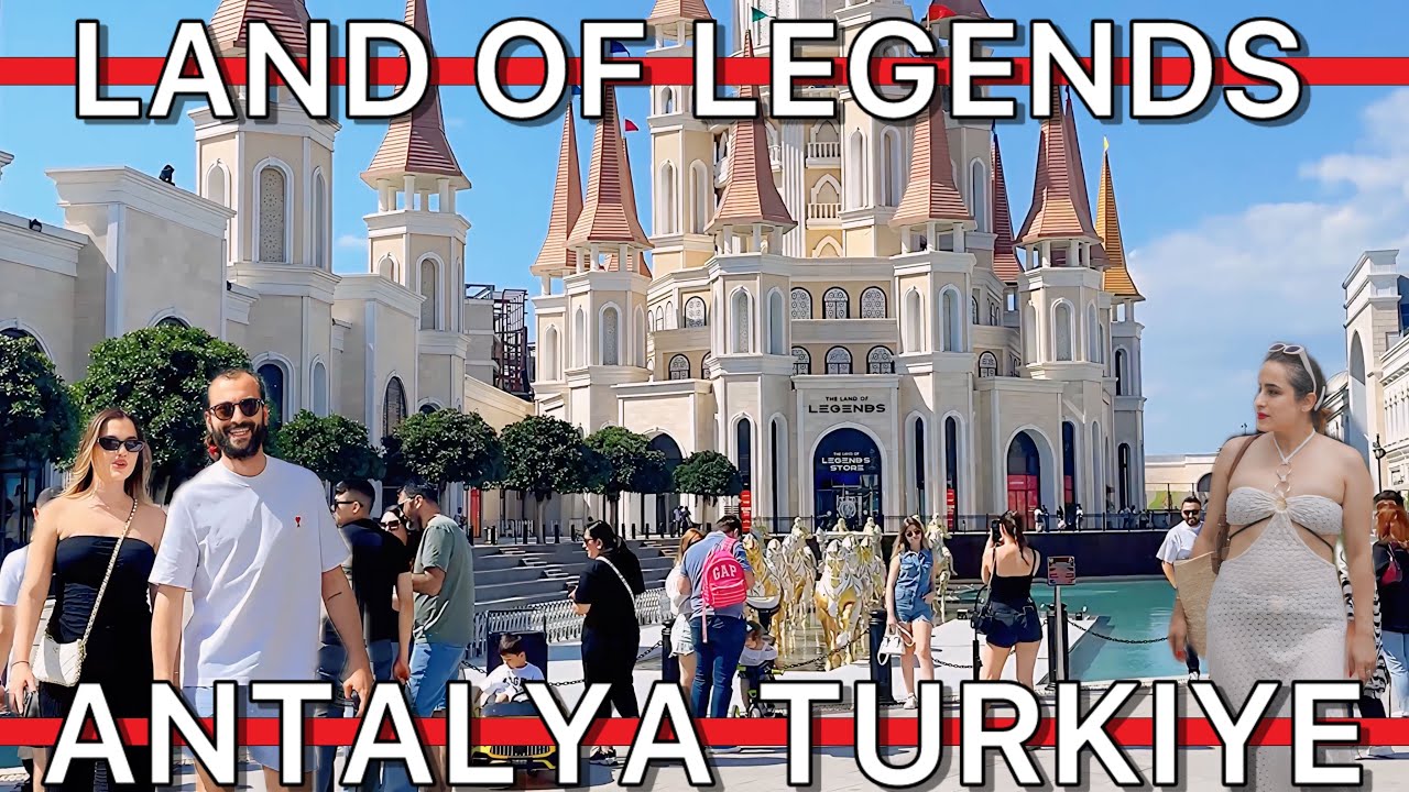 Turkiye🇹🇷Antalta ,Land of Legends Walking Tour Travel Guide |4K - YouTube