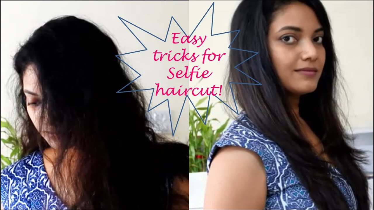 How to cut your own hair at home | Layered with bangs | Hairstyles ️ ️ ...