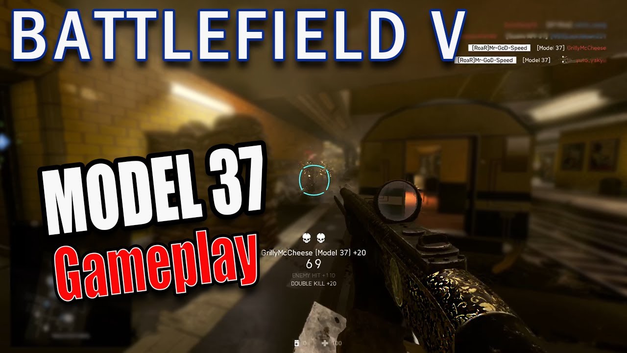 BF5 | Model 37 Gameplay (17 Kill Streak with Shotgun) !!! - YouTube