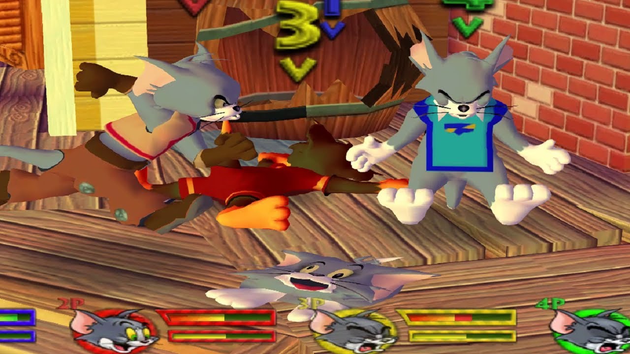 Tom and Jerry in War of the Whiskers HD Tom Vs Tom Vs Tom Vs Tom - YouTube