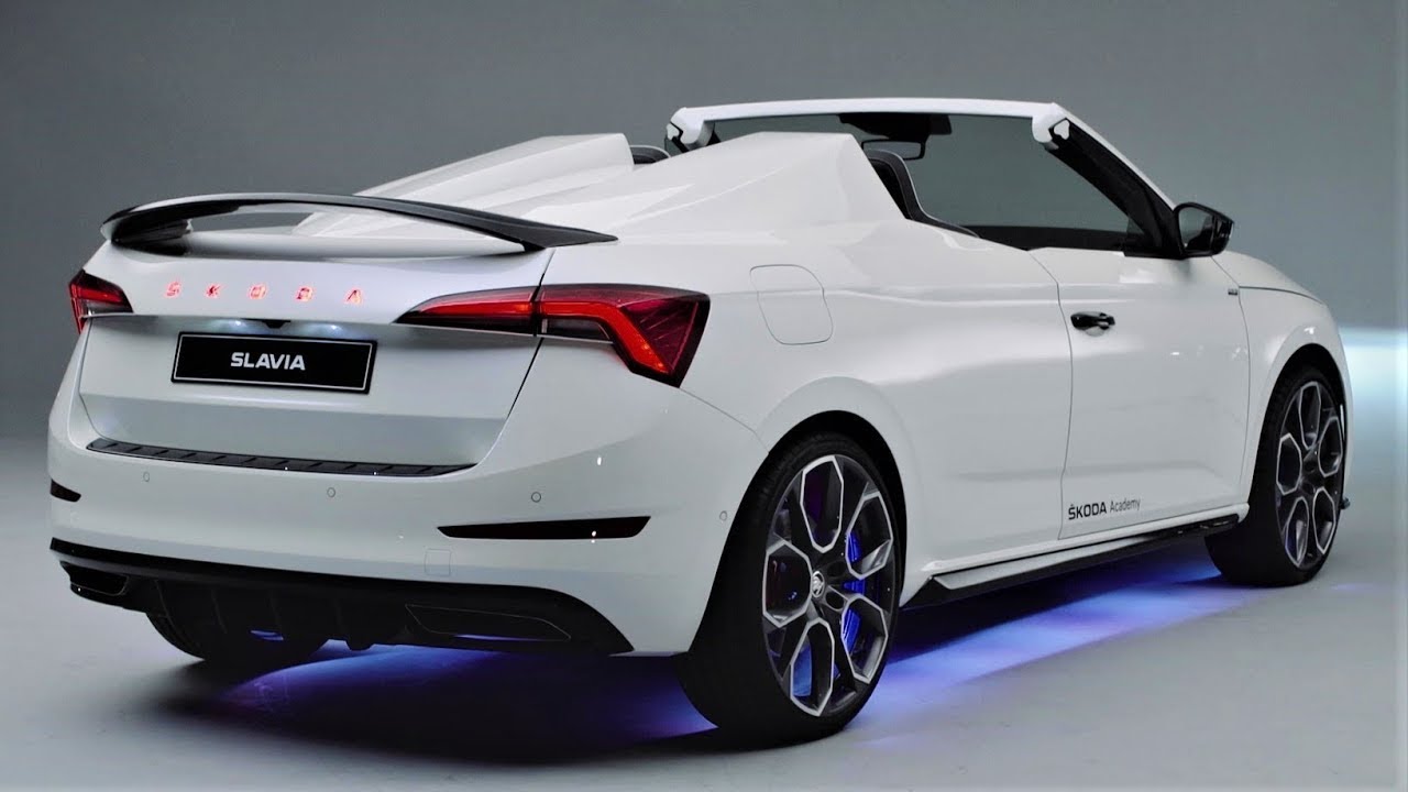 2021 Roadster ŠKODA SLAVIA - the most beautiful Skoda ever - YouTube
