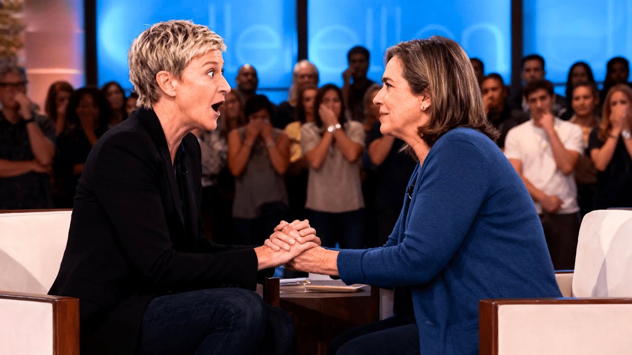 The Confession That Made Ellen Stop Her Show and Cry Uncontrollably ...