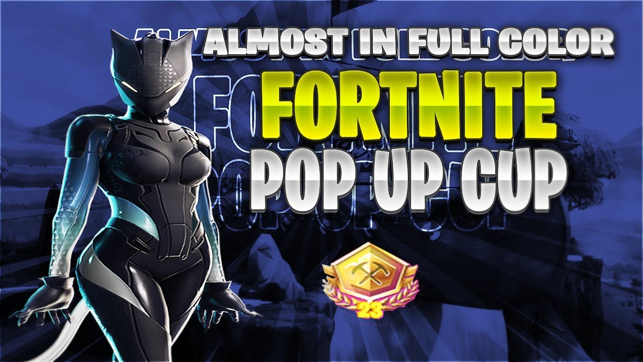 Fortnite Duo Pop-Up Cup Almost In Full Color Style - YouTube