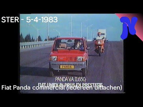 Fiat Panda commercial (1983) - YouTube