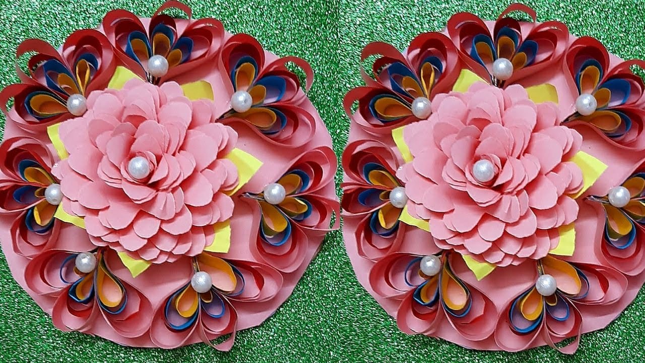 How to make a paper wallmate - YouTube