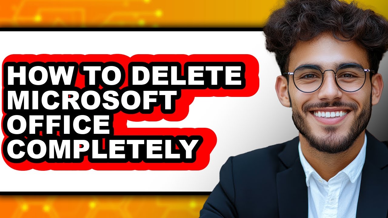 How to Delete Microsoft Office Completely - Full Guide - YouTube
