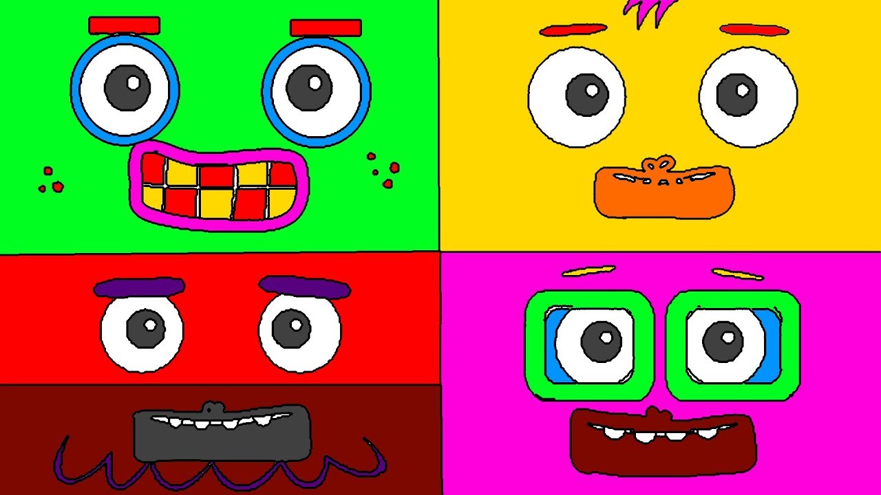 Big Block Sing Song Apes Coloring Book For Toddlers - The Color Song ...