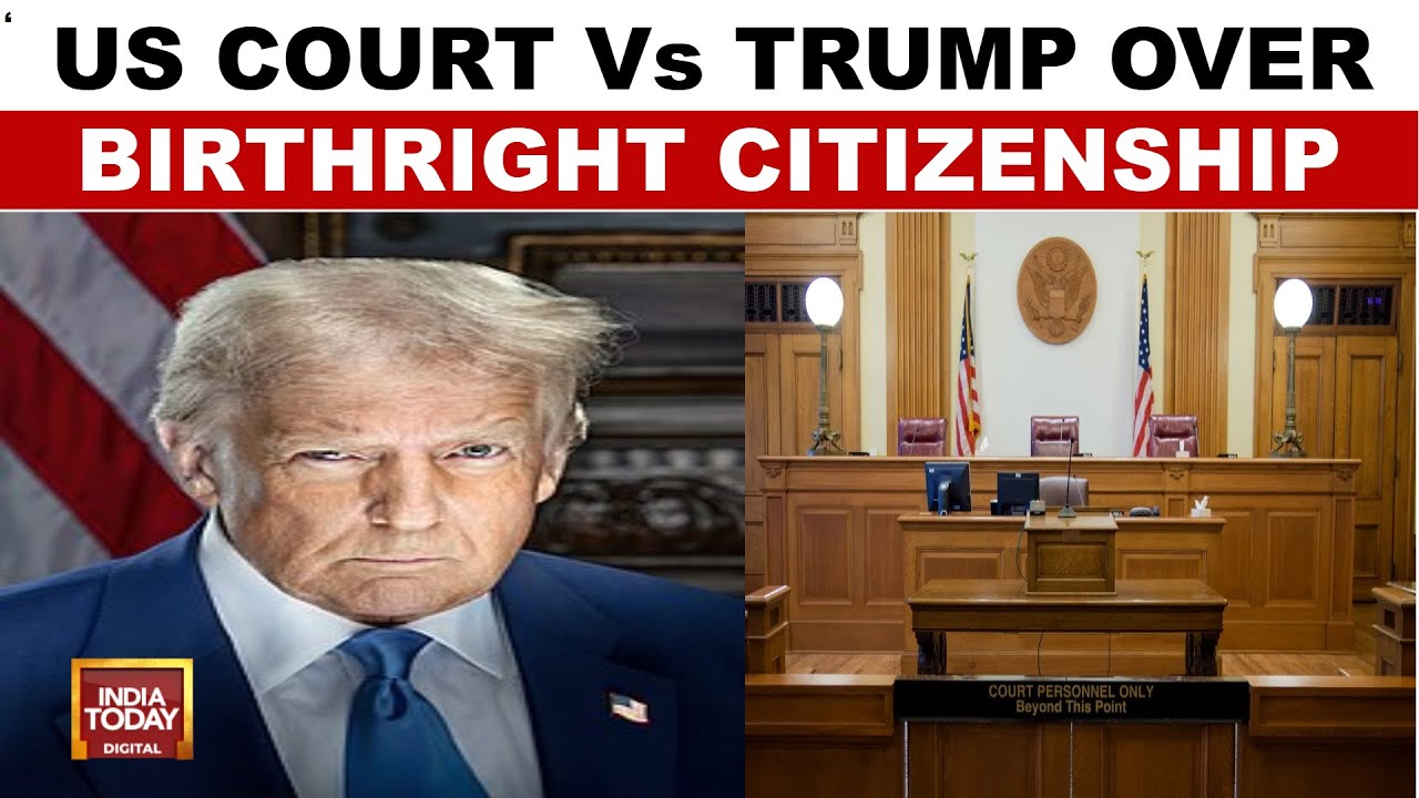 US Judge Vs Trump: Trump To Appeal Judge's Block On Birthright ...