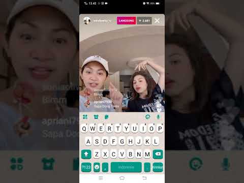 LIVE TANTE WINDY DAN SASKI