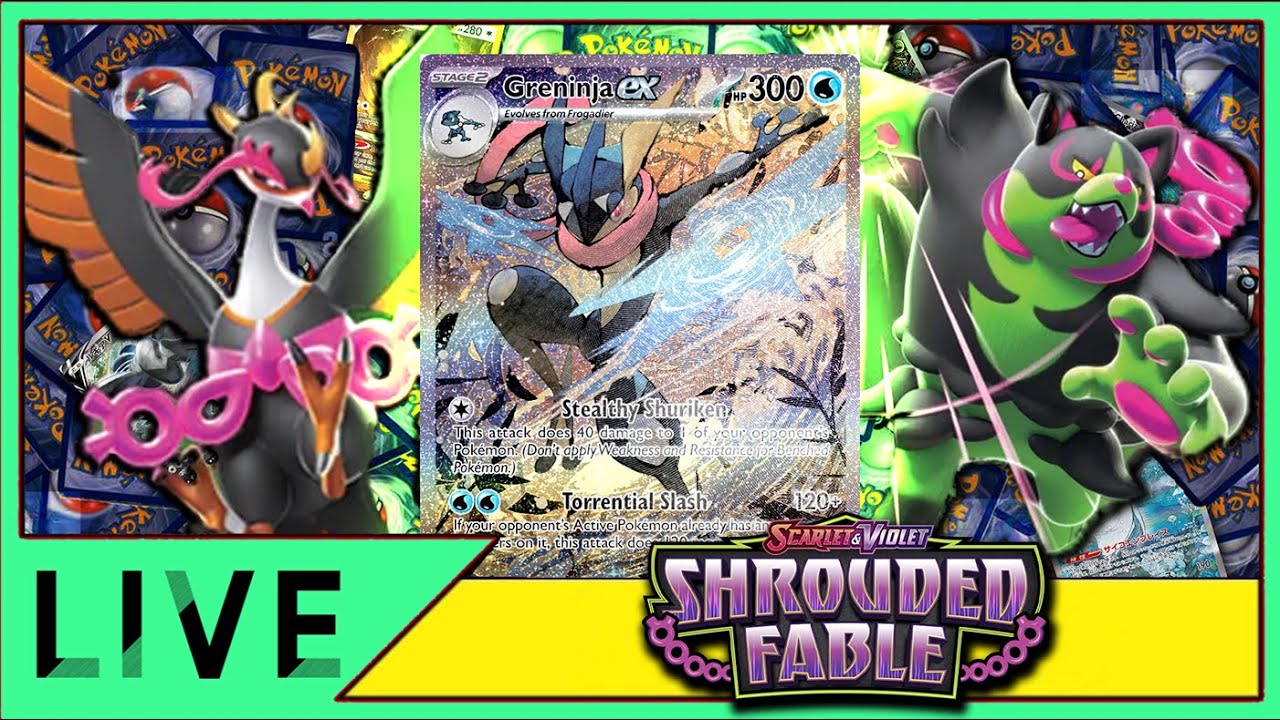New Shrouded Fable Set! | Pokémon TCG Unboxing - YouTube