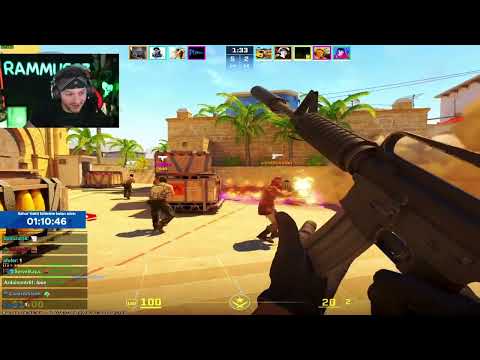 CS2 İçinde Kritik Anların Art Arda Geldiği Bu Kısımda Rammus53’ün Tepkileri Öne Çıkıyor