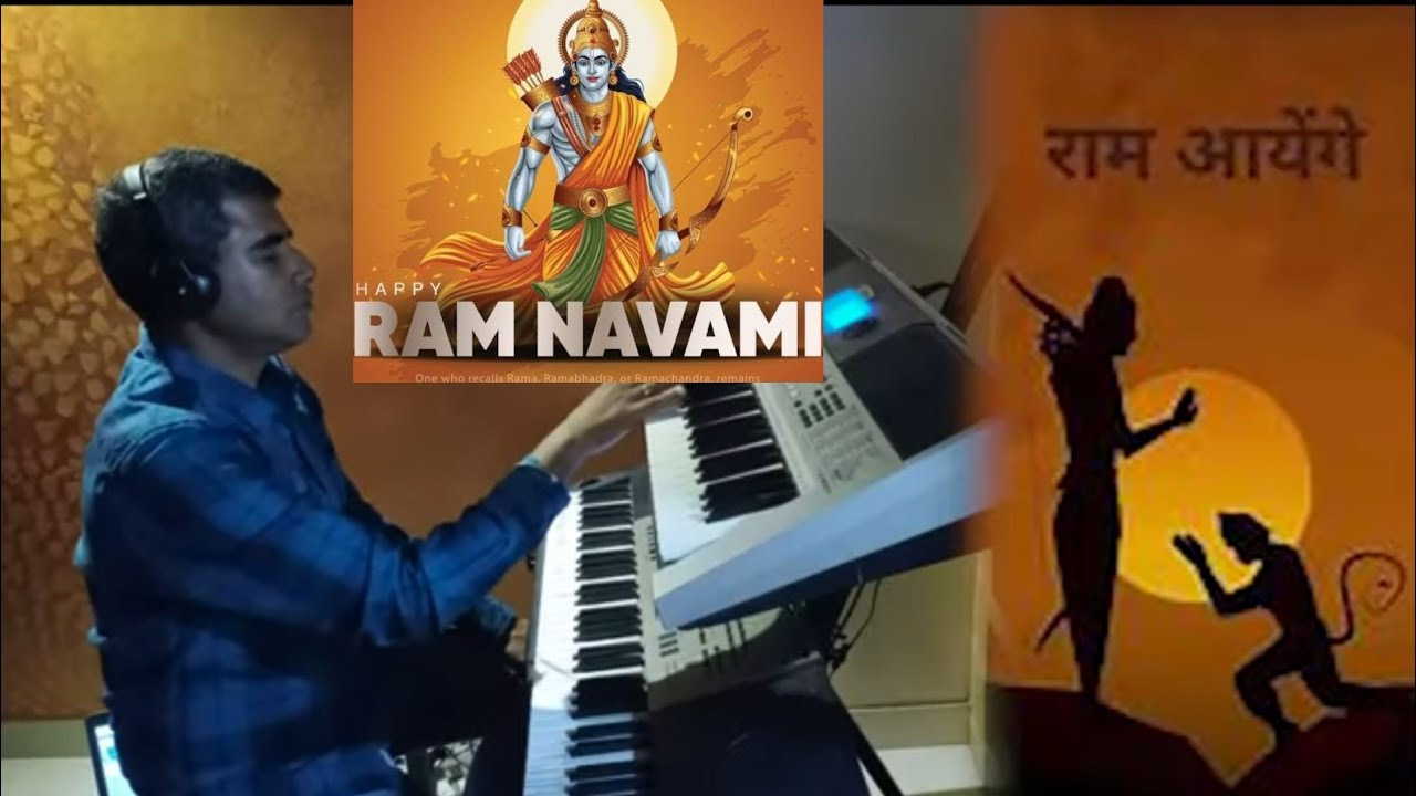 Ram Aayenge Aayenge | Piano Cover | Instrumental | Ram Bhajan | Hindi ...