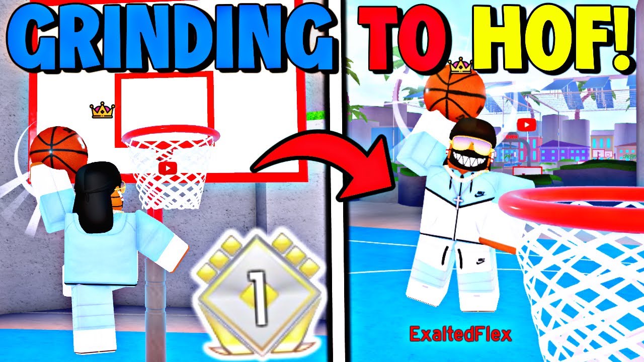 GRINDING TO HALL OF FAME!😱 | (ROBLOX HOOPZ) - YouTube
