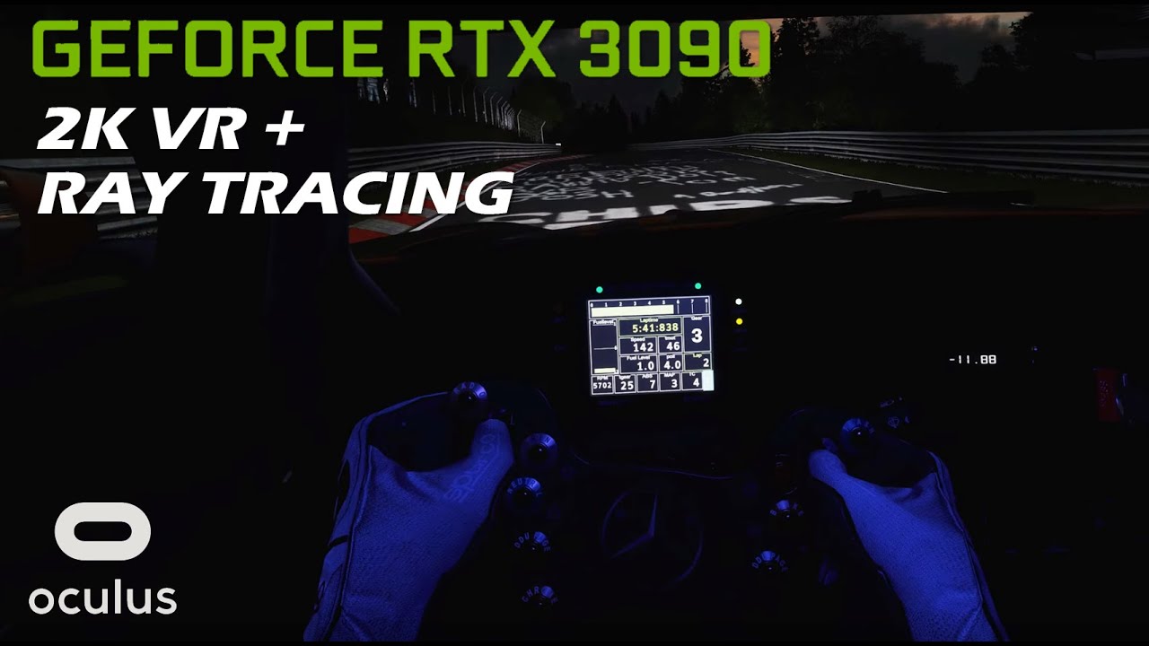 2K VR Ray Tracing | GT3 @ NURBURGRING 🇩🇪 | ASSETTO CORSA | RTX 3090 ...