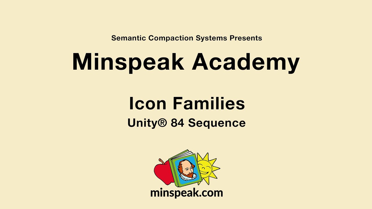 Minspeak® Academy: Icon Families - YouTube