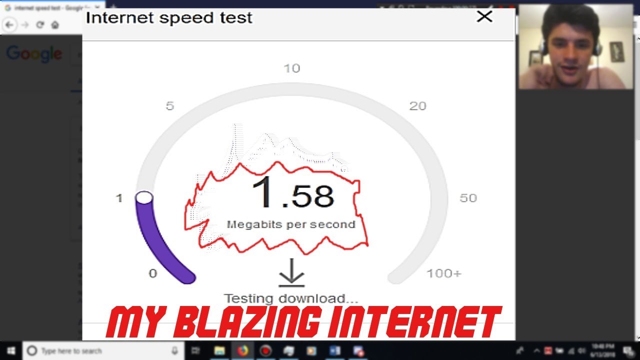 Let's Test my blazing Internet Speed - YouTube