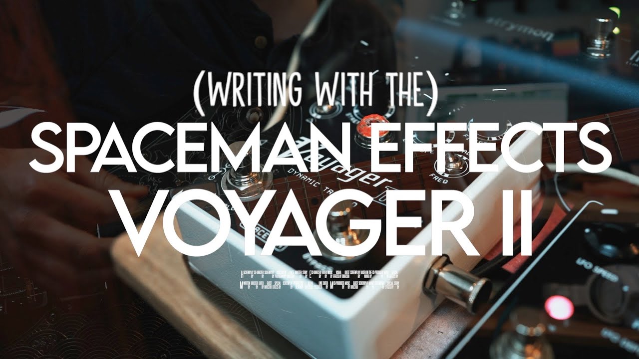 NEW! Spaceman Effects: VOYAGER II Analog Optical Dynamic Tremolo/Drive ...