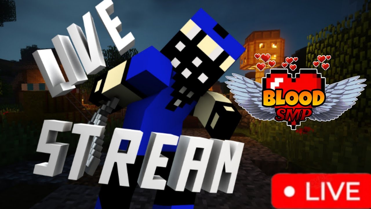 Blood SMP Live New server Pe + java | #shorts #minecraft #minecraftsmp ...