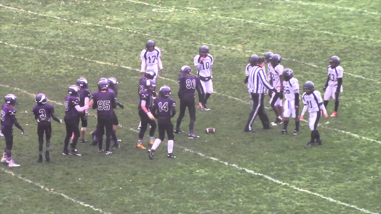 DeVeaux Vikings vs Springfield Cowboys 2015 - YouTube