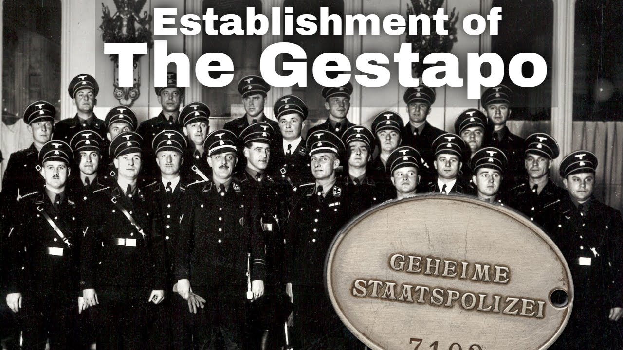 26th April 1933: The Gestapo secret police established by Hermann ...